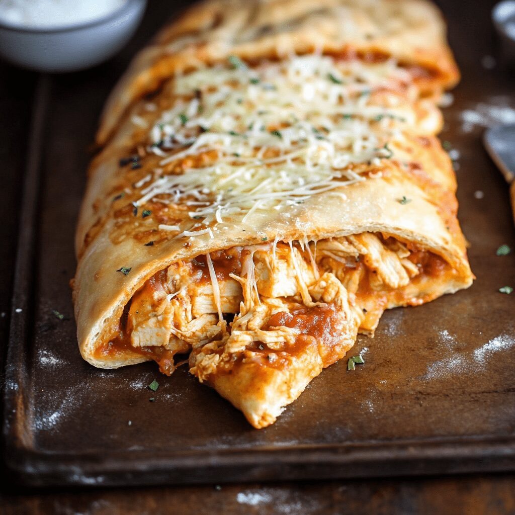 Chicken Parmesan Calzone