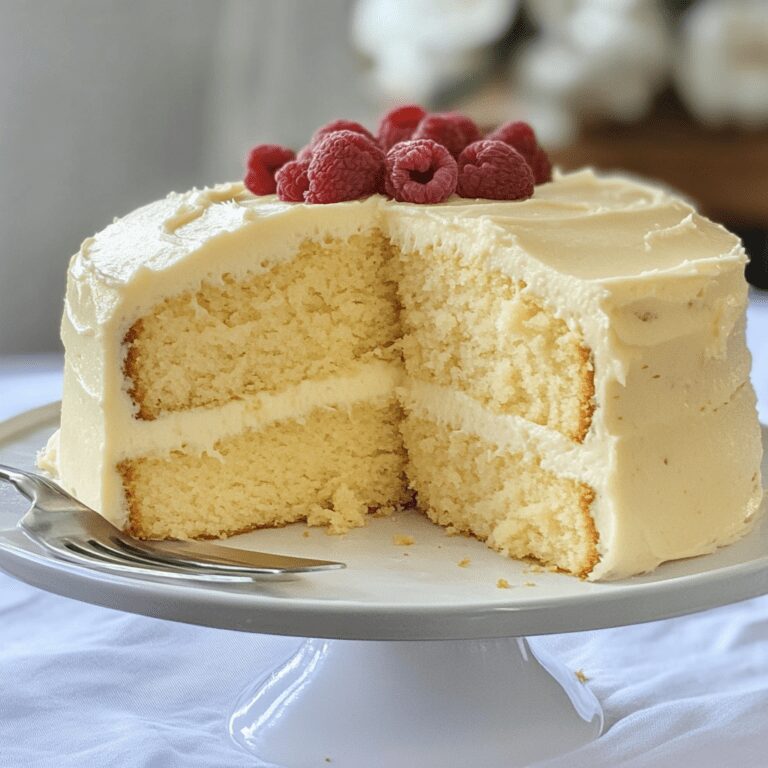Simple Vanilla Cake