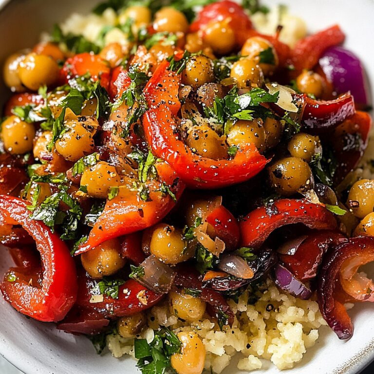 Roasted Red Pepper Salad