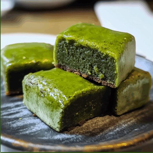 Matcha Brownie Mochi (Brochi)
