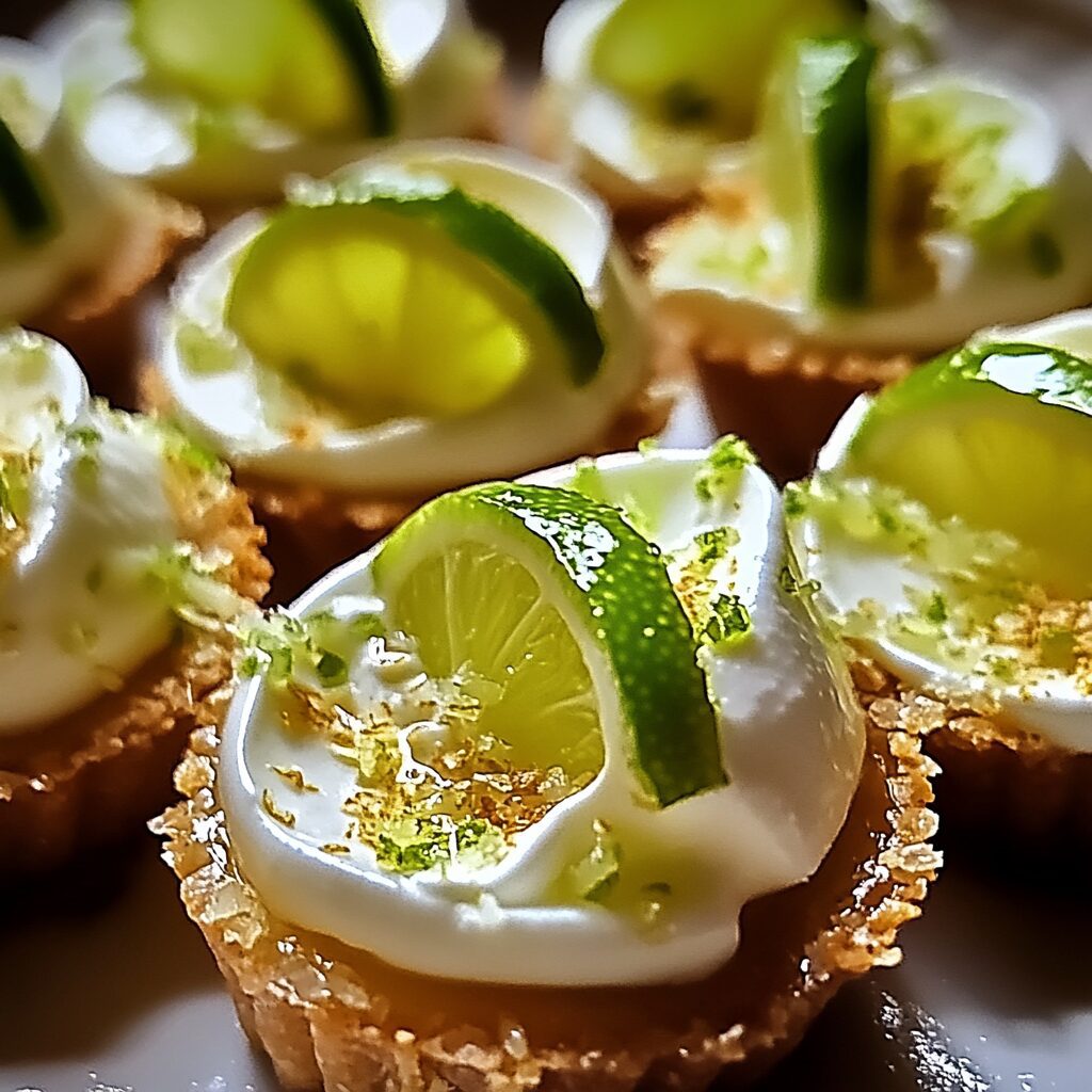 No-Bake Mini Key Lime Pies