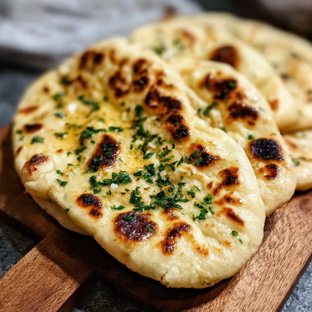 The Best Easy Garlic Naan Bread