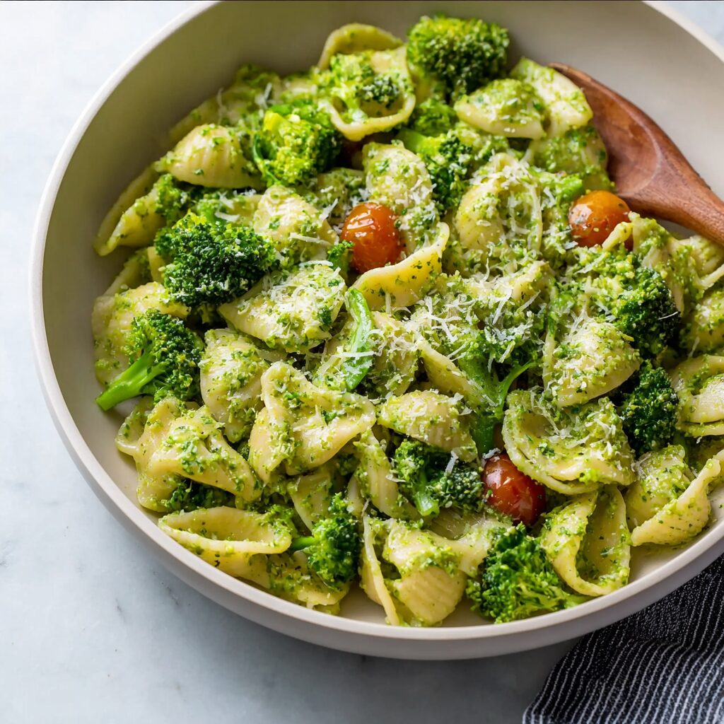 Light and Healthy Broccoli Pasta