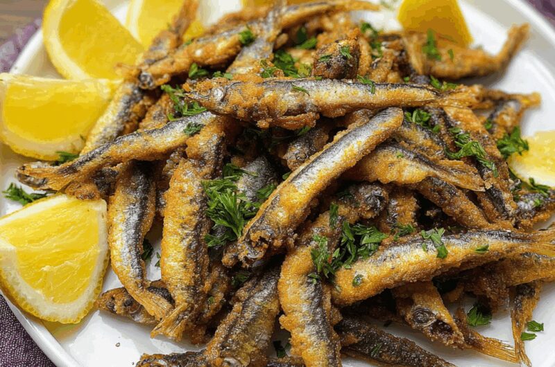 Hamsi Tava (Turkish Fried Anchovies)