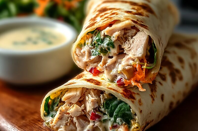 Flavorful Rotisserie Chicken Wraps That Satisfy Every Bite