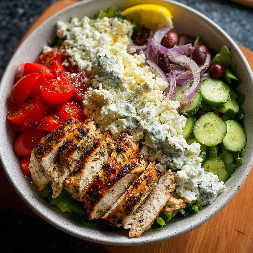 Greek Chicken Bowls