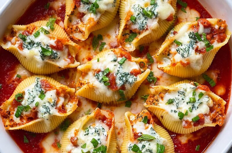 Easy Freezer Prep Stuffed Shells for Family Dinners