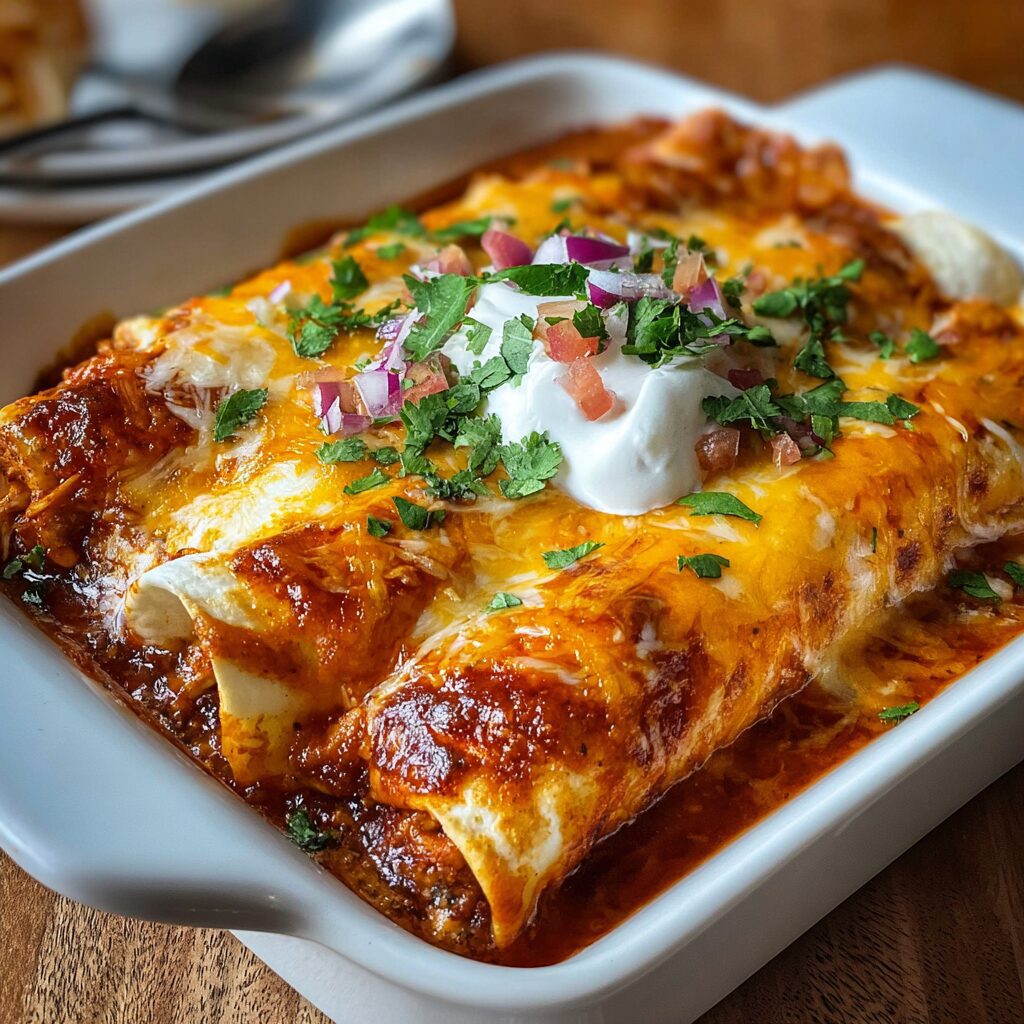 Easy Chicken Enchiladas (Comfort Food Made Simple)